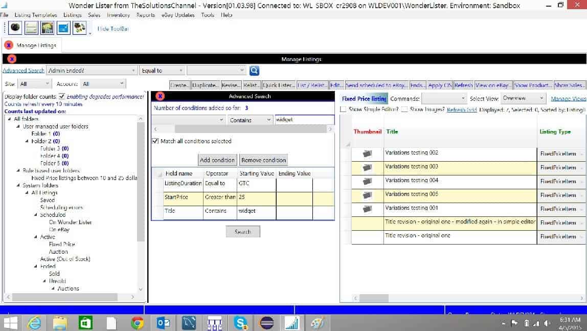 Quickly and easily find your listings with the best eBay listing ...